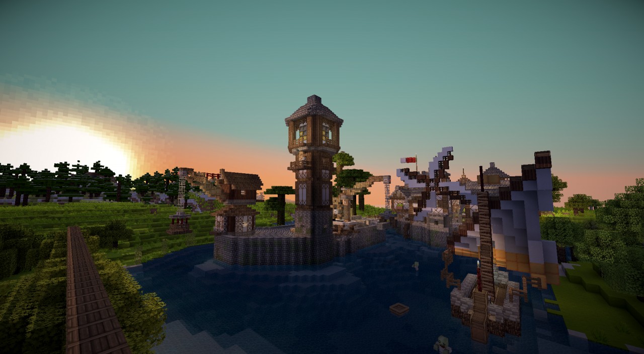 Nebux City - City building challenge insane Minecraft Map