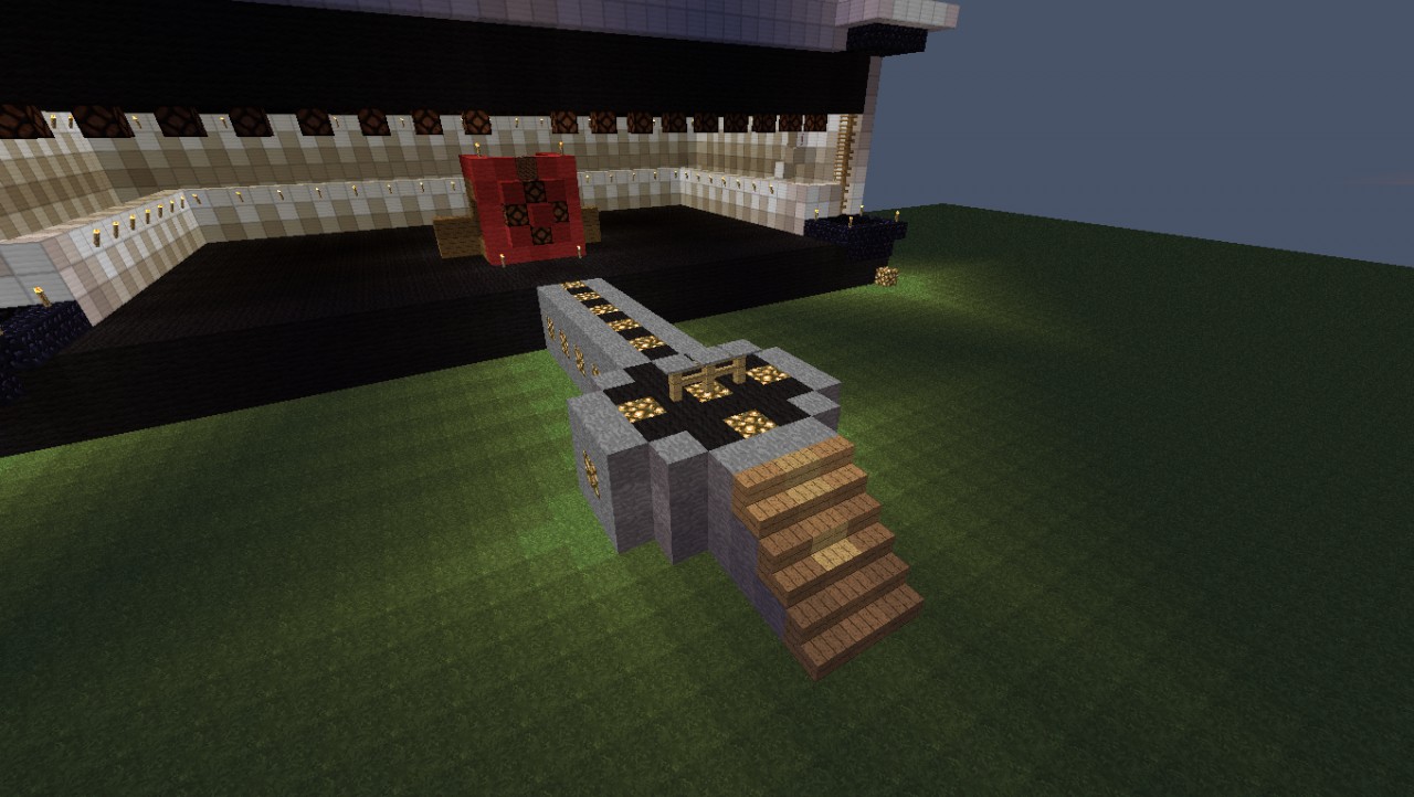 Minecraft Concert/Preformance Stage Minecraft Map