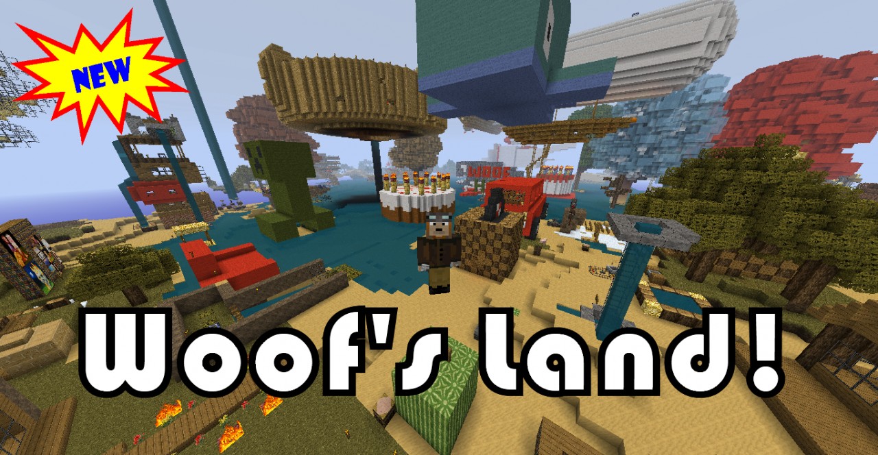 Woof's Land! Minecraft Map