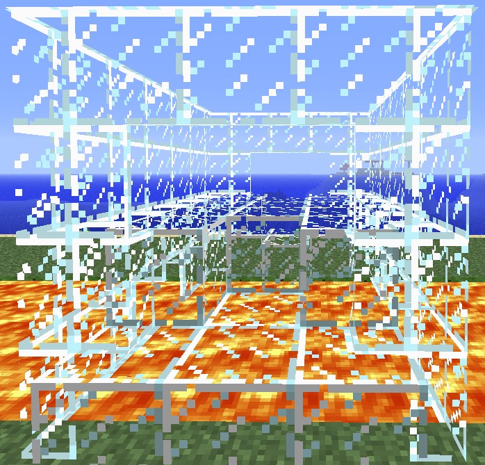 Glass Bridge Minecraft Map