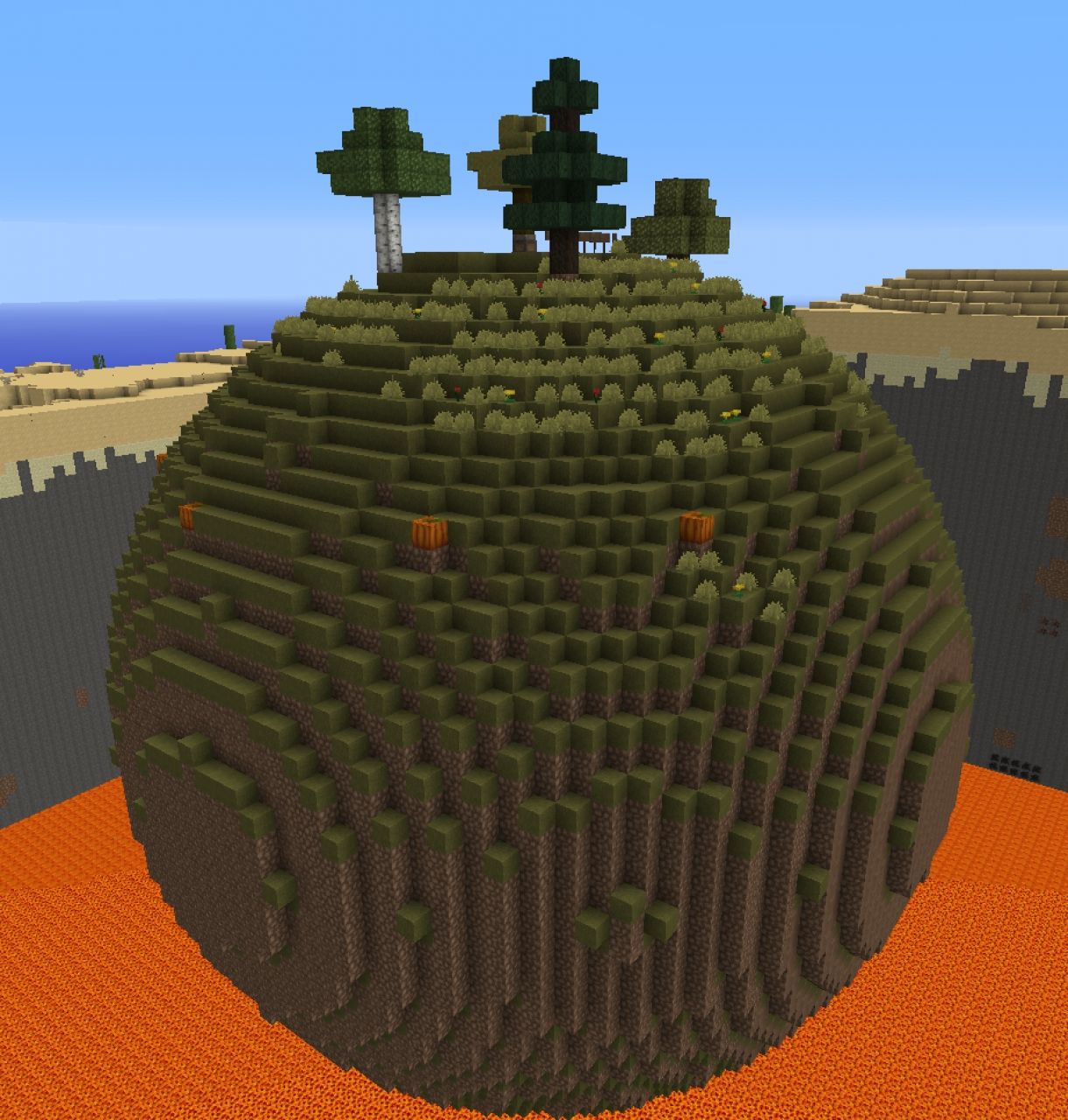Globe Survival Minecraft Map