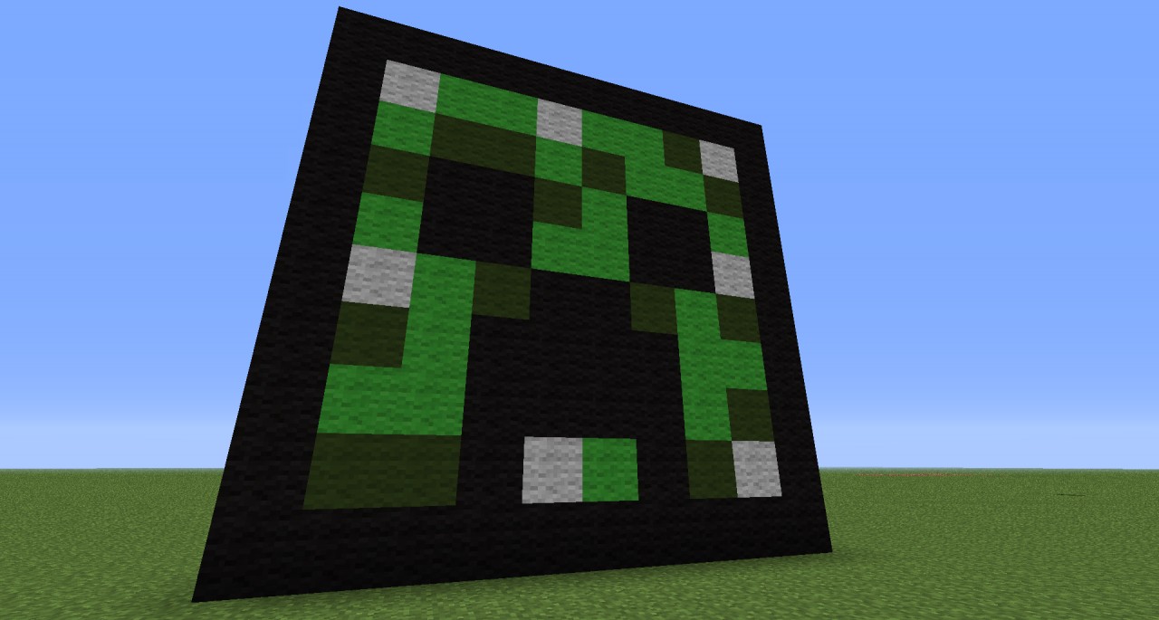 Pixel Art Minecraft Map