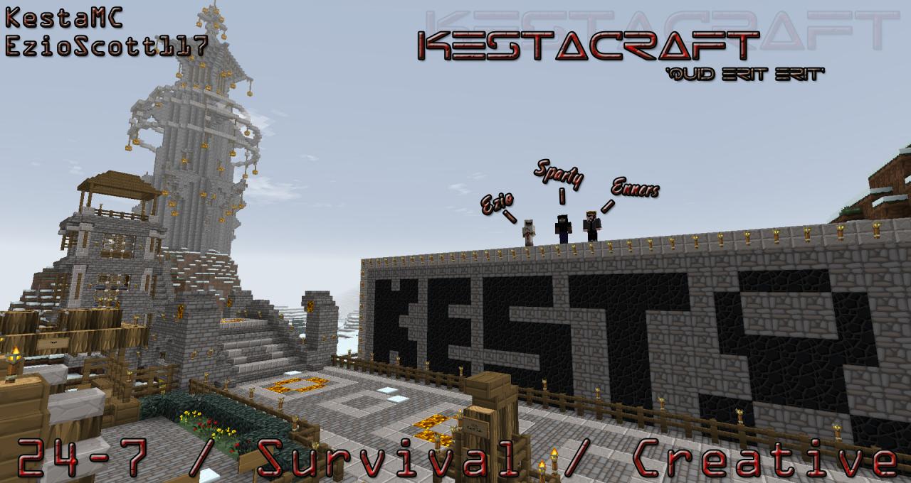 [Kestacraft - Bukkit 1.2.5] [24/7] [SMP] [MultipleWorlds] [Great Staff ...