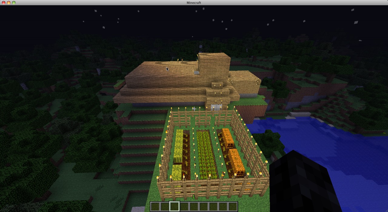 big house Minecraft Map