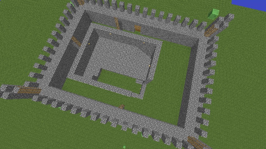 Defence castle Minecraft Map