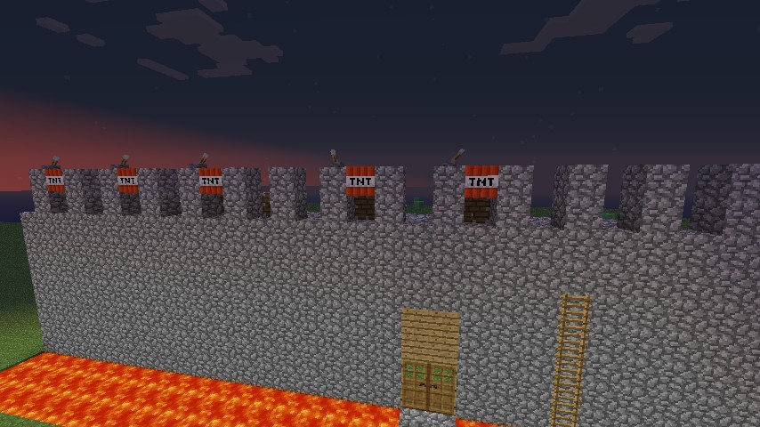 Defence castle Minecraft Map