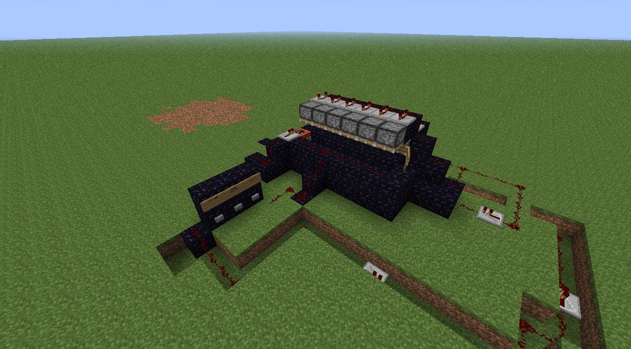 TNT Auto Realod Cannon Minecraft Map