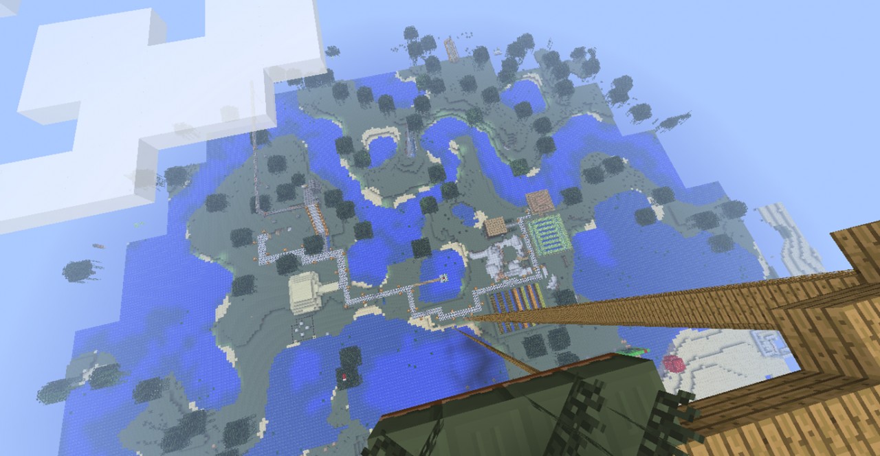 The hippie lands Minecraft Map