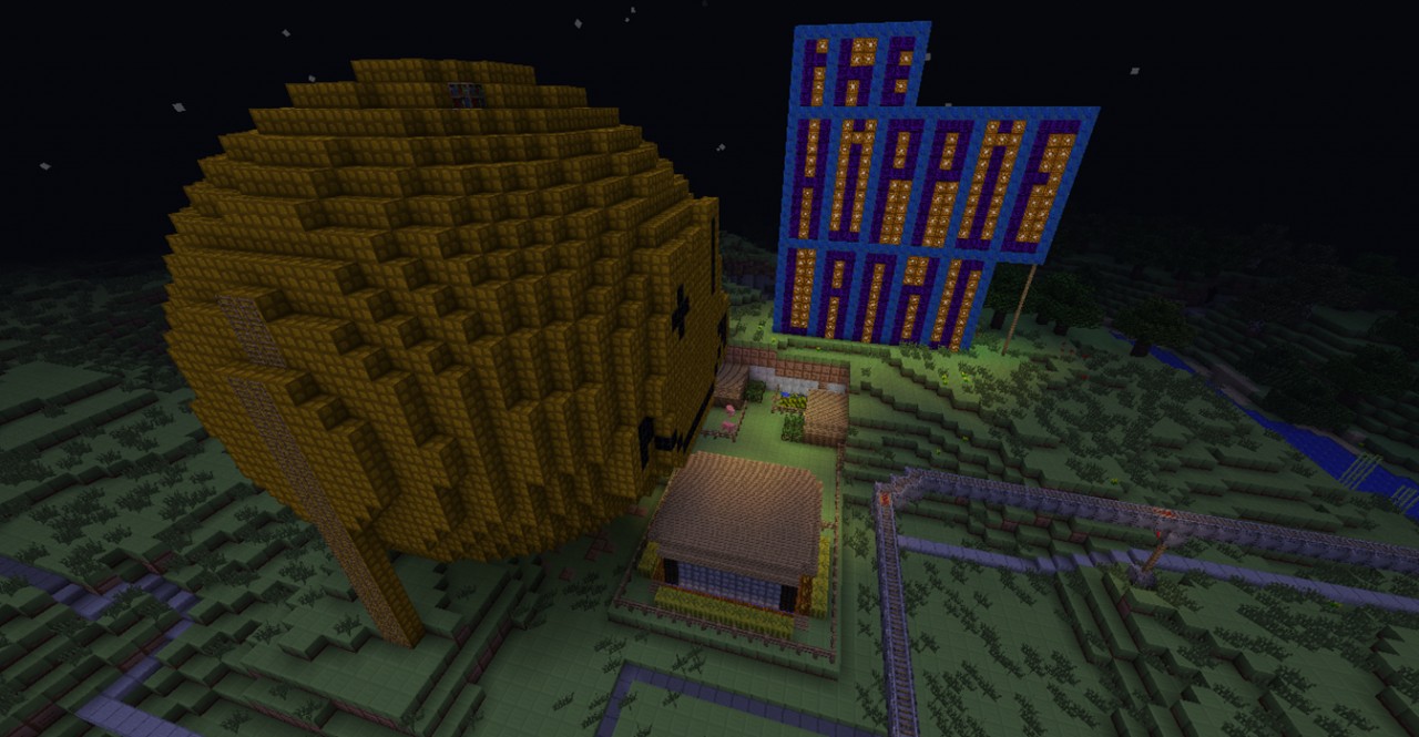 The hippie lands Minecraft Map