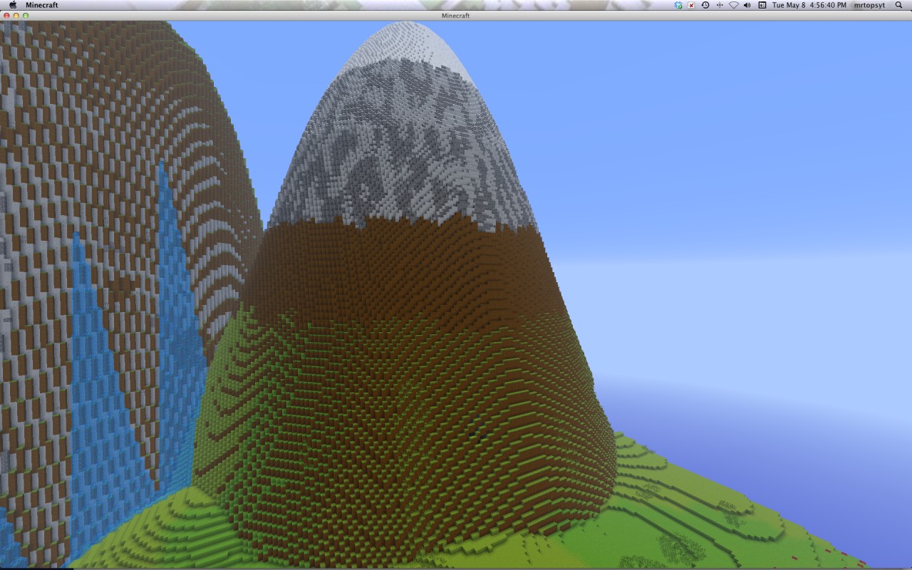 Mrtopsyts first custom terrain Minecraft Map