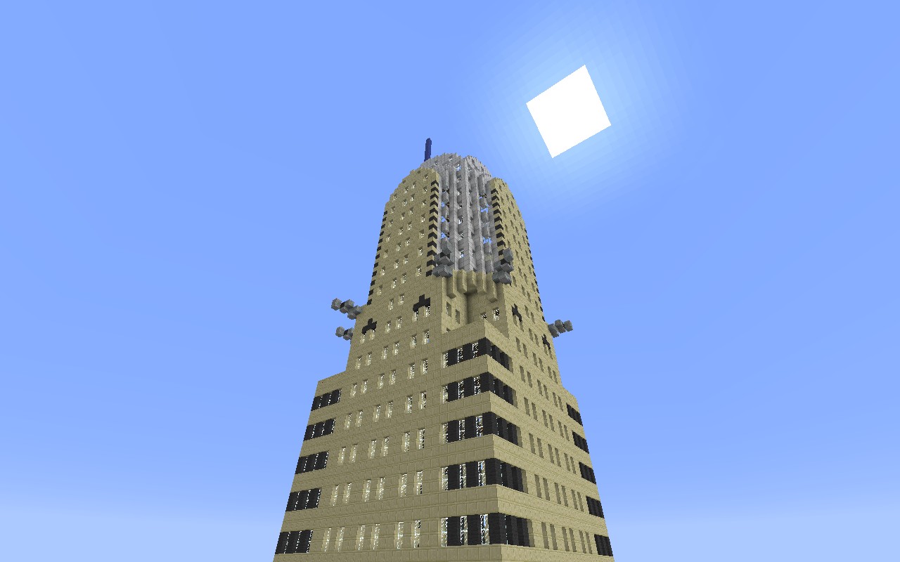 The Chrysler Building Minecraft Map