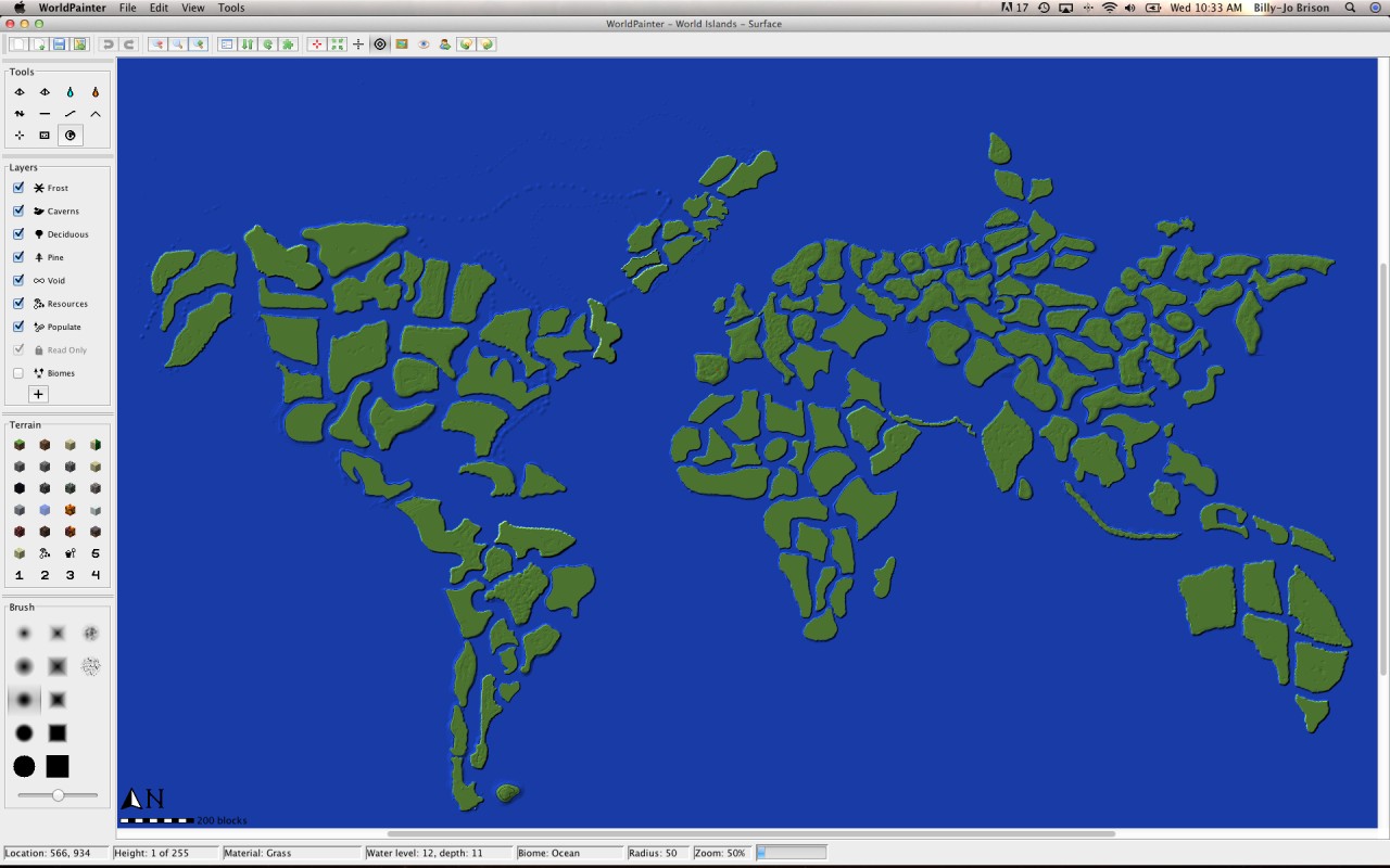 World Islands Minecraft Map