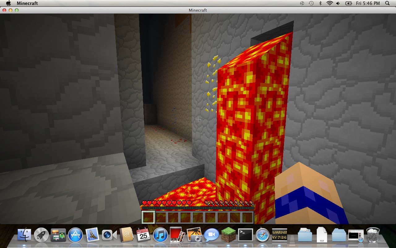 cool ravine in survival Minecraft Map