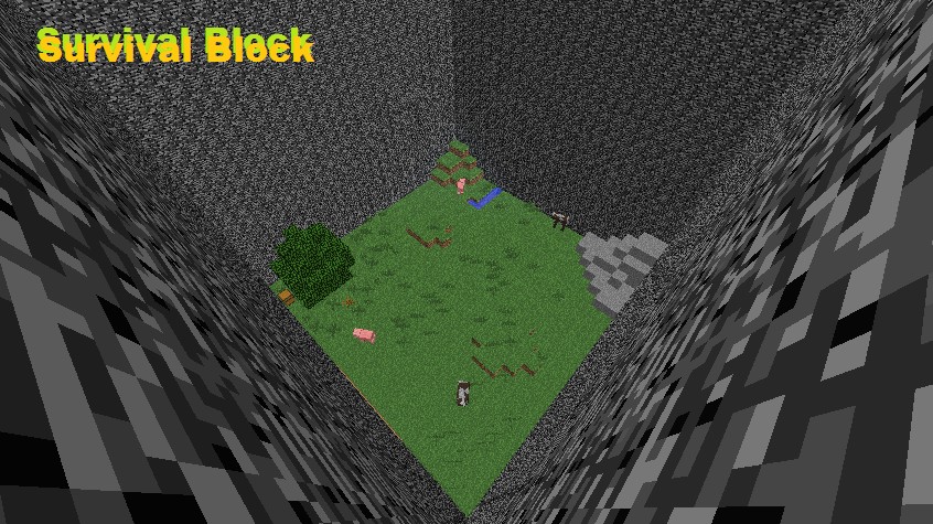 Survival Block Minecraft Map