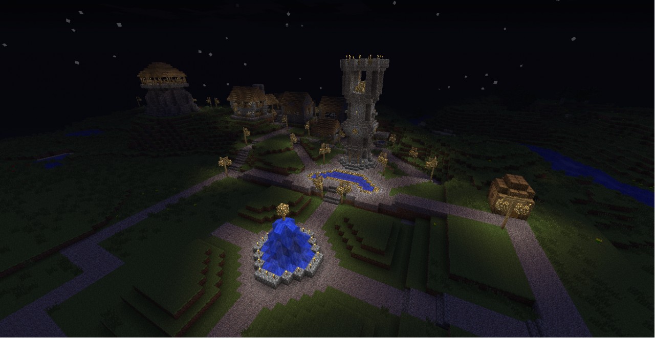 Village-town expansion Minecraft Map