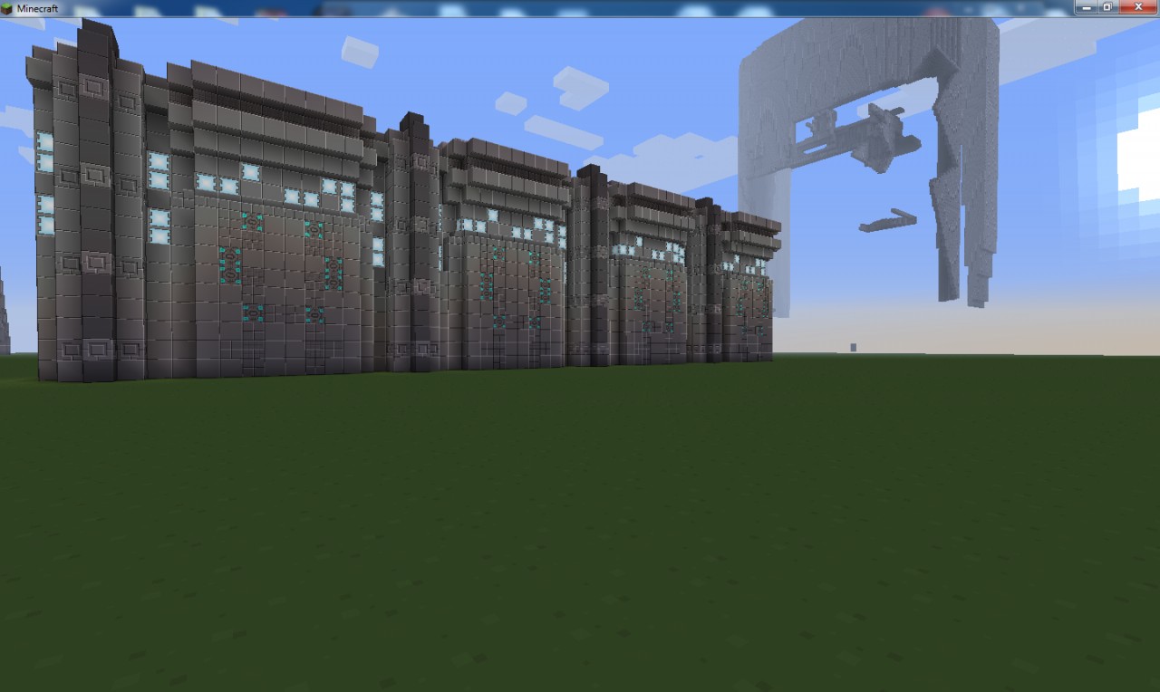 Forerunner walls Minecraft Map