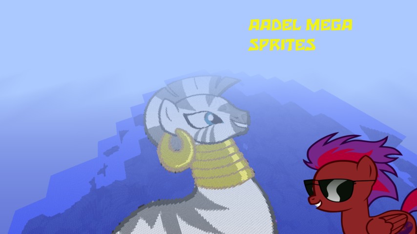 ★Aadel Mega Sprites ★-Mlp Zecora The Zebra Minecraft Map