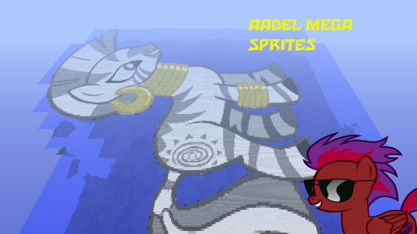 ★Aadel Mega Sprites ★-Mlp Zecora The Zebra Minecraft Map