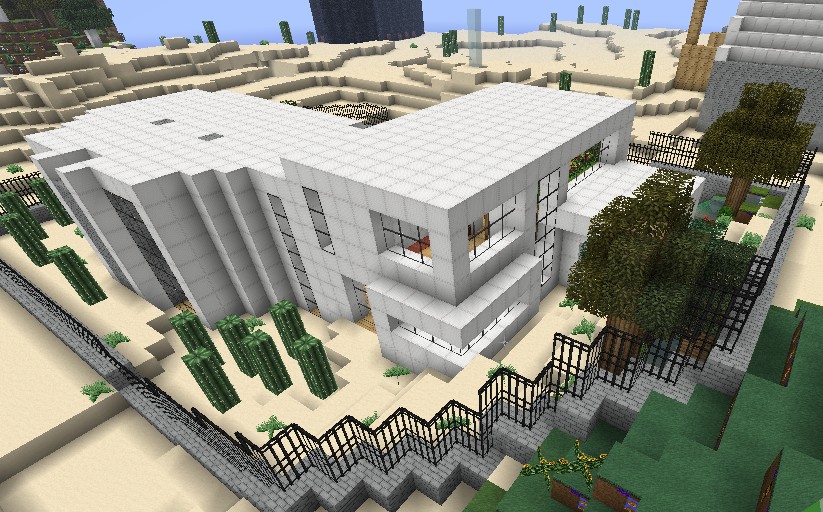 Modern House - Oasis Minecraft Map