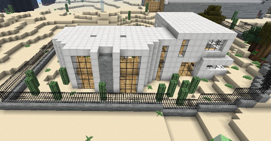 Modern House - Oasis Minecraft Map