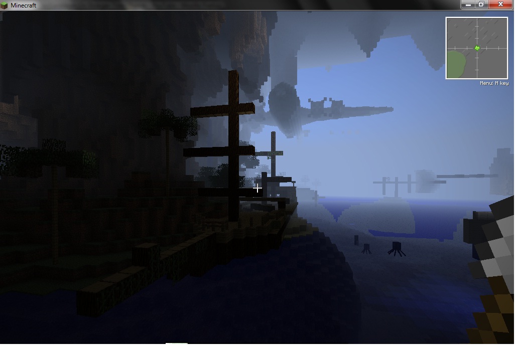 The Island of dead ships Minecraft Map