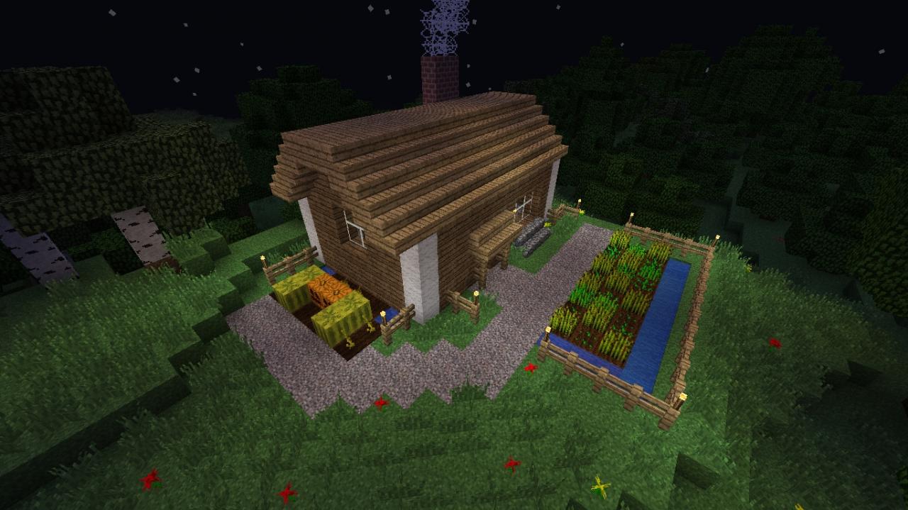 Tranquil Farmhouse Minecraft Map