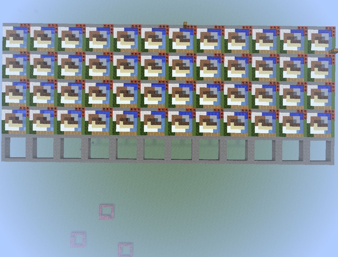 12x12 Pixel Picture, with the use of maps Minecraft Map