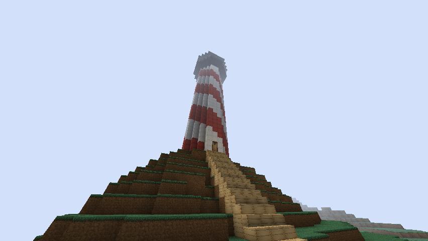 Lighthouse (with redstone circle) Minecraft Map