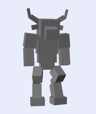 Mob: Minotaur model Minecraft Map