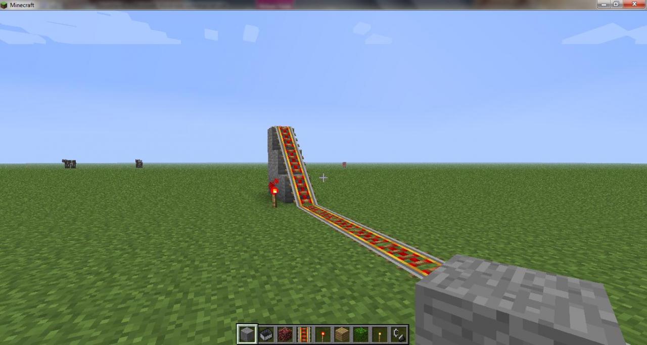 awsome roller coaster! Minecraft Map