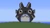 Totoro Pixel Art Minecraft Map
