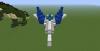 Simple Star Fox Arwing w/ Blasters Minecraft Map
