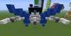 Simple Star Fox Arwing w/ Blasters Minecraft Map