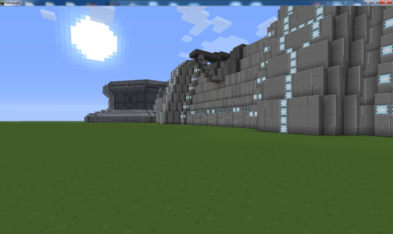 Forerunner walls Minecraft Map