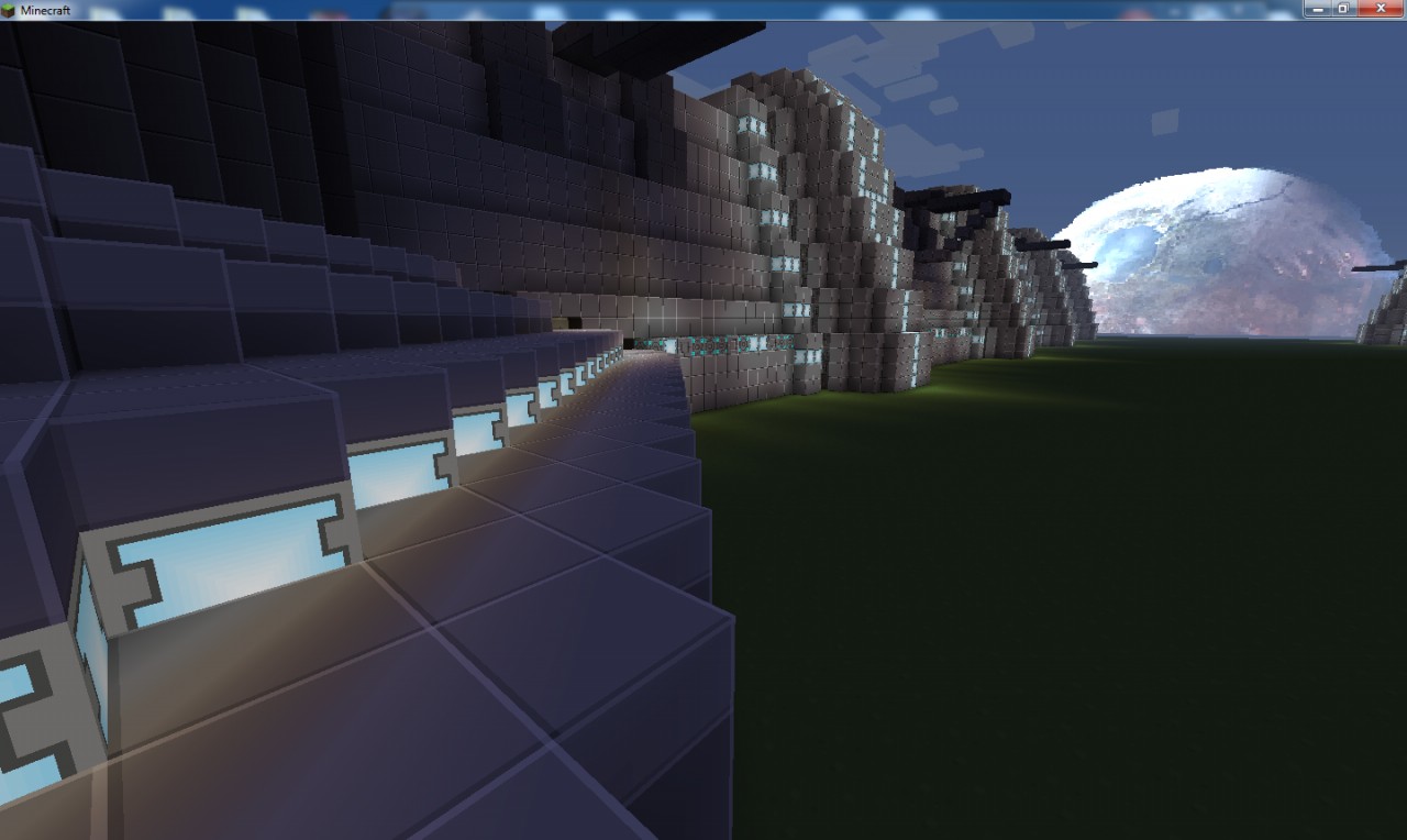 Forerunner walls Minecraft Map