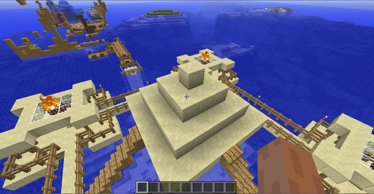 underwater base Minecraft Map
