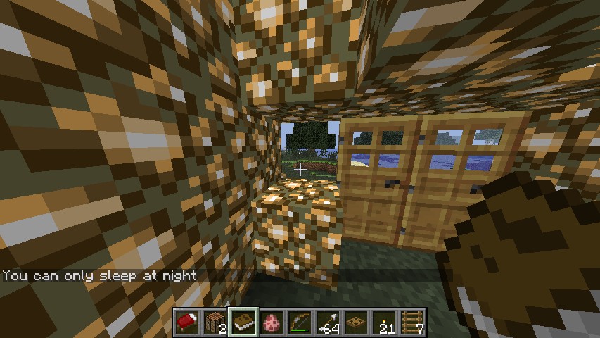 glowstone house Minecraft Map