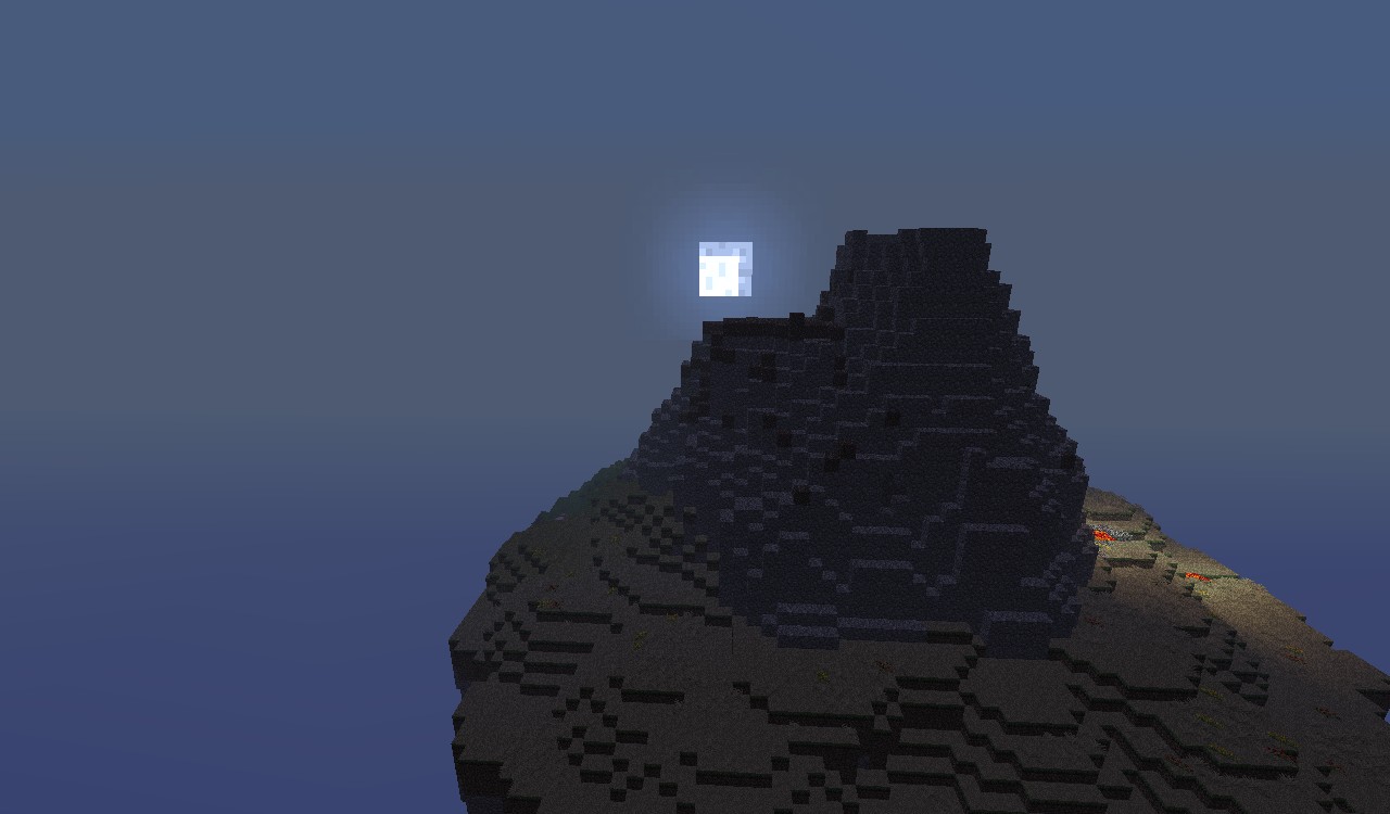 The Floating Vulcano Survival Minecraft Map