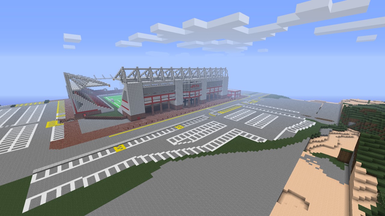 The Britannia Stadium Minecraft Map