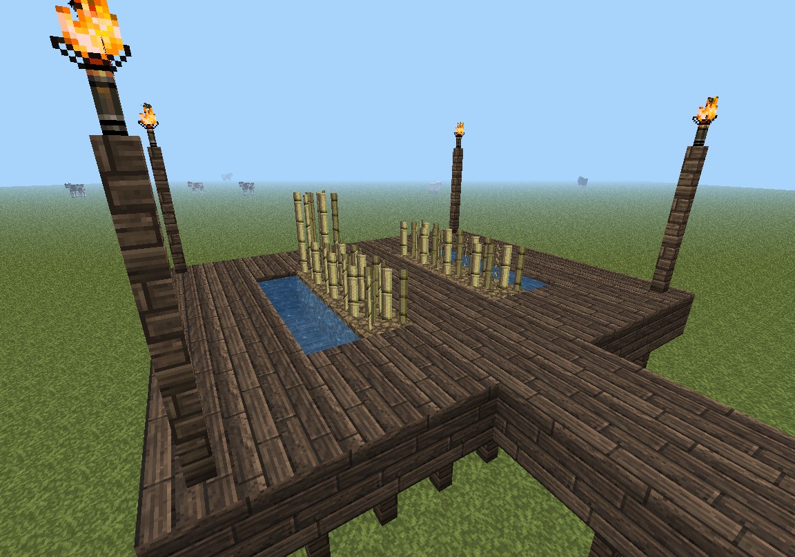 Wood lodge Minecraft Map