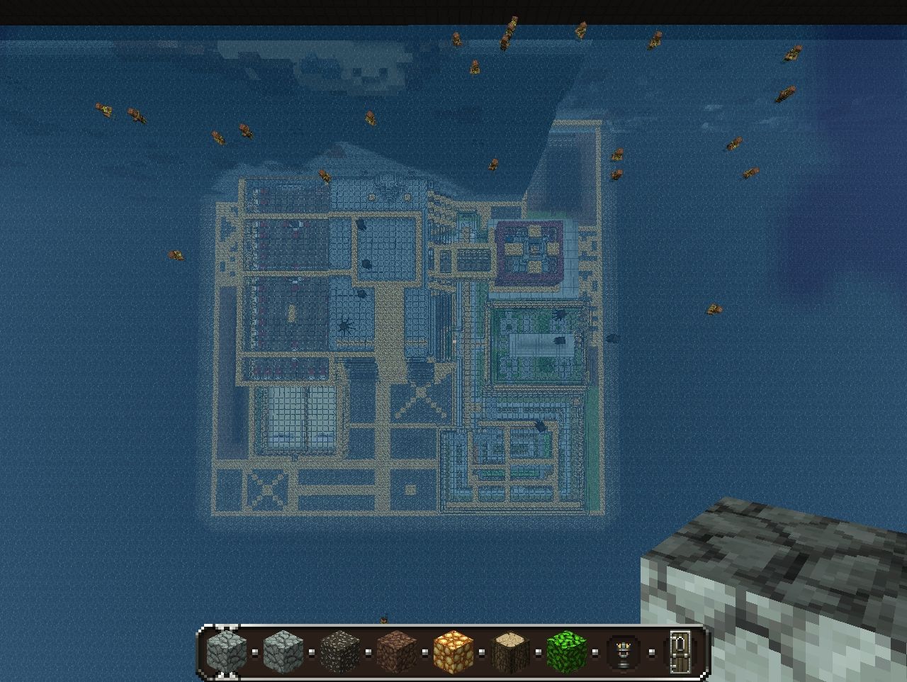 Underwater base Minecraft Map
