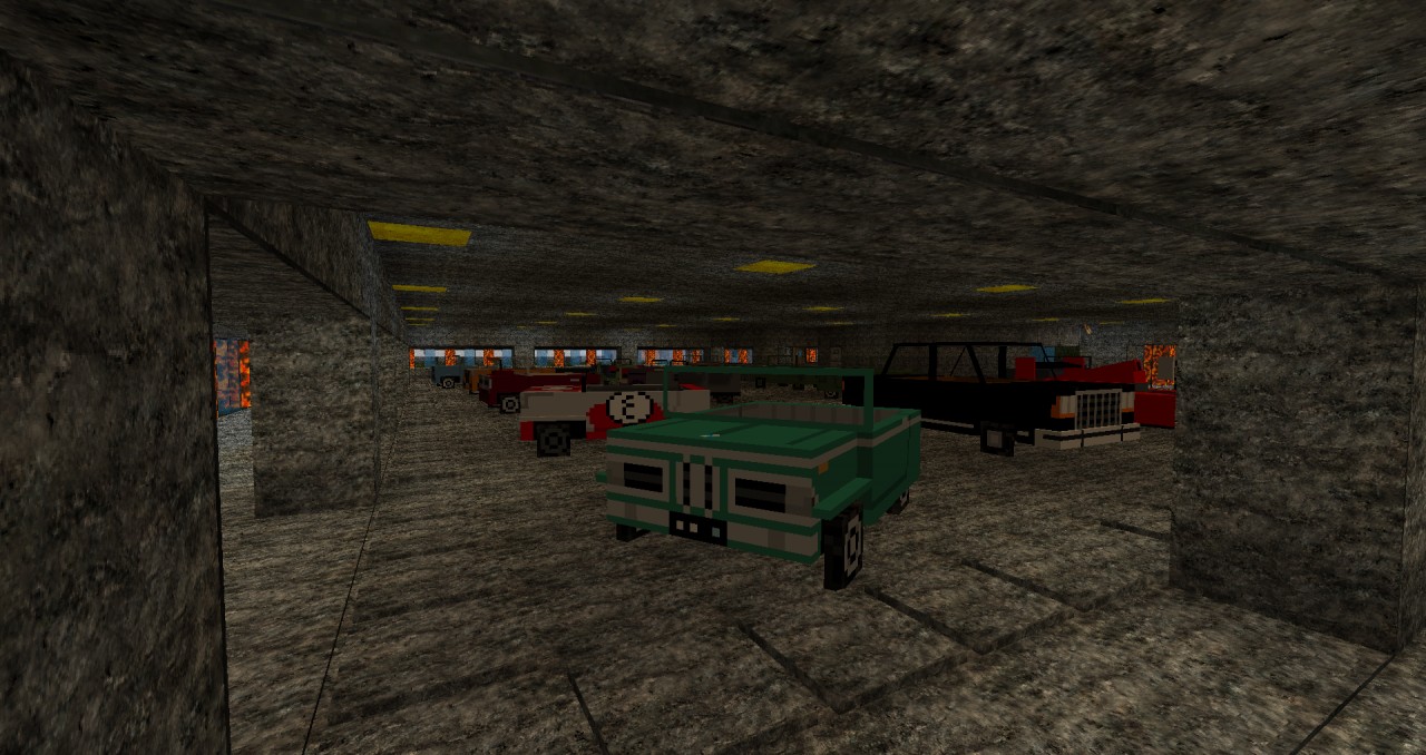 Car House Minecraft Map