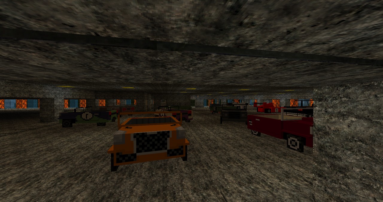 Car House Minecraft Map