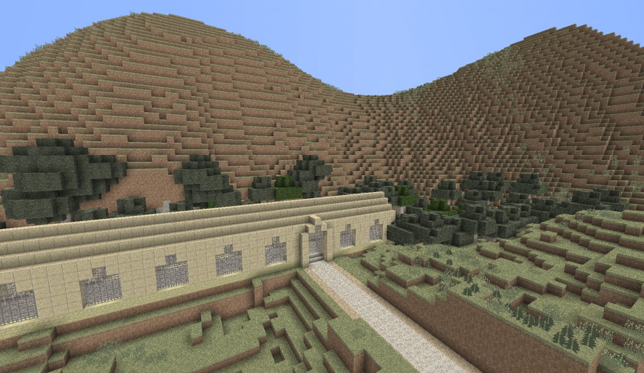 Dragon-fire and the Hourglass of Time. Minecraft Map