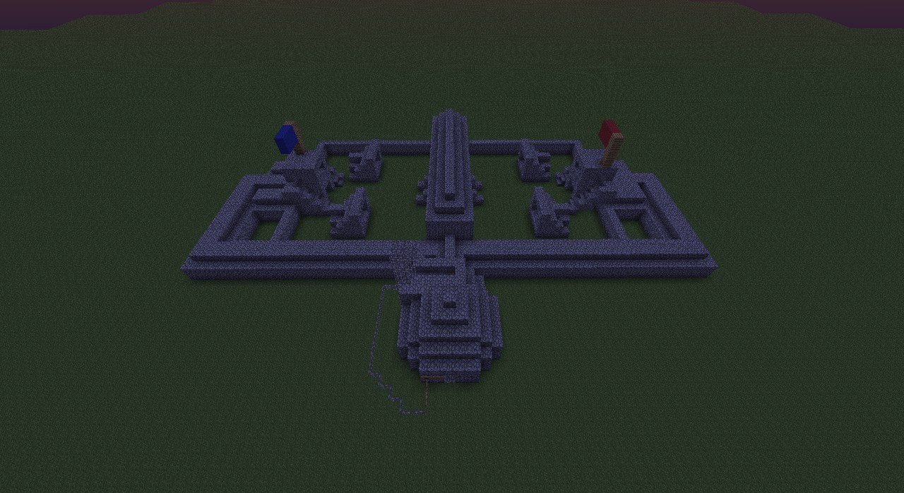 epic paint ball arena Minecraft Map