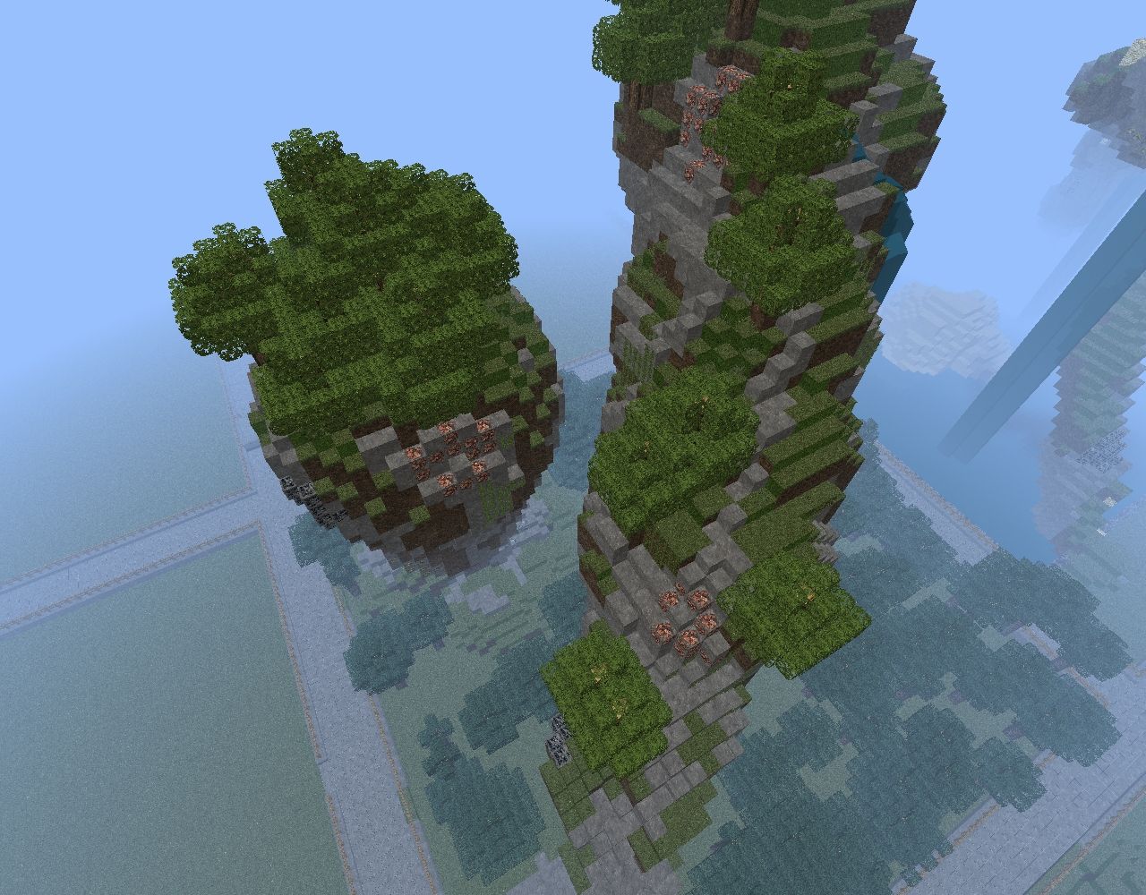 Epic landscape sculpture Minecraft Map