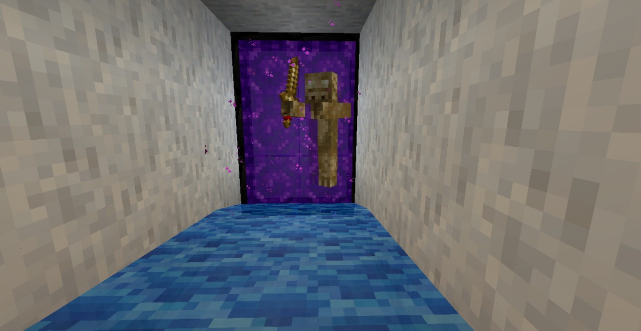 Nether portal - An adventure through the Nether Minecraft Map