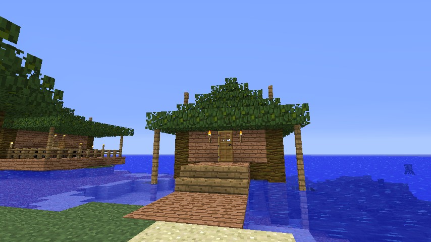 Tropical CABANA Minecraft Map