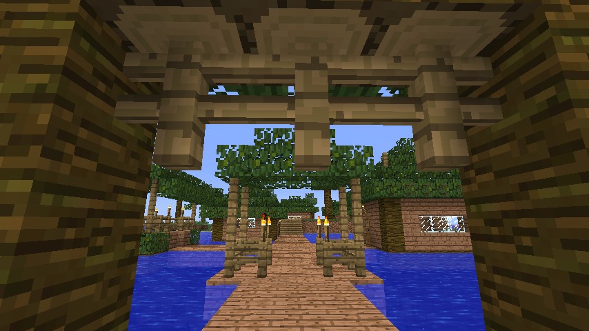 Tropical CABANA Minecraft Map