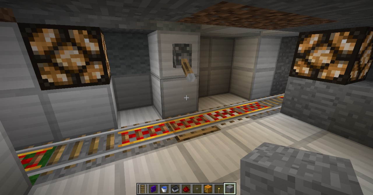redstone power plant Minecraft Map